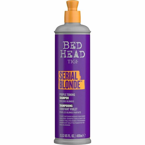 TIGI BED HEAD Шампунь для окрашенных волос Serial Blonde Purple Shampoo (400 мл)