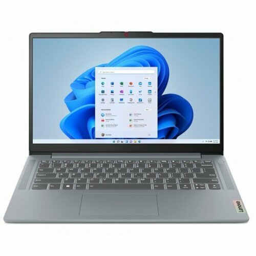 Ноутбук Lenovo IdeaPad 3 Slim 14IAH8 14 FHD IPS/Intel Core i5-12450H/RAM 8Гб/SSD 512Гб/Intel UHD Graphics/ENG|RUS/DOS серый 1.37 кг 83EQ002RPS
