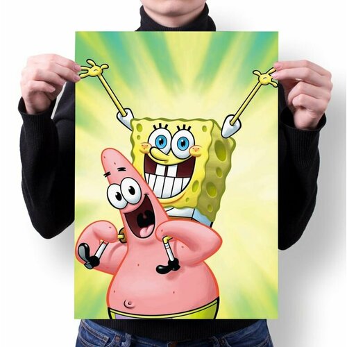 Плакат Губка Боб, SpongeBob №21, А3