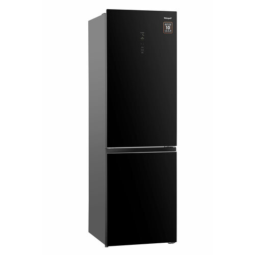 Отдельностоящий холодильник с инвертором Weissgauff WRK 2000 Total NoFrost Inverter Black Glass