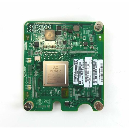 436011-001 Сетевая Карта HP NC325M Multifunction Gigabit Server Adapter Mezzanine Card 2xBroadcom 5715S 4x1Гбит/сек PCI-E For c-Class BladeSystem