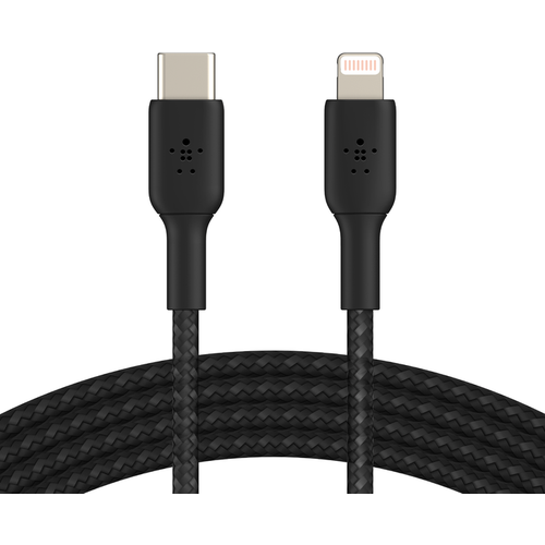 Кабель USB Type-C - Lightning, 2м, Belkin (CAA004BT2MBK)