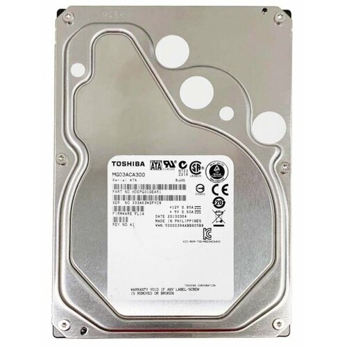Жесткий диск Toshiba HDEPQ01GEA51 3Tb 7200 SATAIII 3,5" HDD