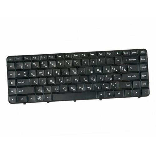 Клавиатура для ноутбука HP Pavilion dv6-3000, black, с рамкой, гор. Enter