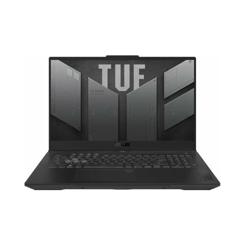 Ноутбук игровой ASUS TUF Gaming F17 FX707ZC4-HX095 90NR0GX1-M006F0, 17.3", 2023, IPS, Intel Core i5 12500H 2.5ГГц, 12-ядерный, 16ГБ DDR4, 512ГБ SSD, NVIDIA GeForce RTX 3050 для ноутбуков - 4 ГБ, без