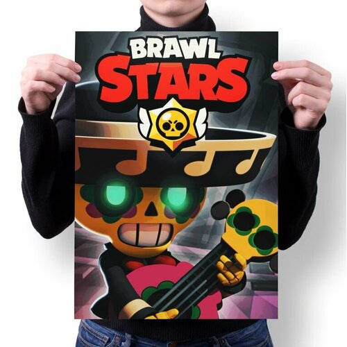 Плакат бравл старс, BRAWL STARS №22, A2