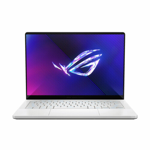 Ноутбук Asus ROG zephyrus G14 Air 2024, R9-8945HS, 2.8k OLED, RTX4060, 32ГБ/1ТБ, Русская клавиатура, Белый