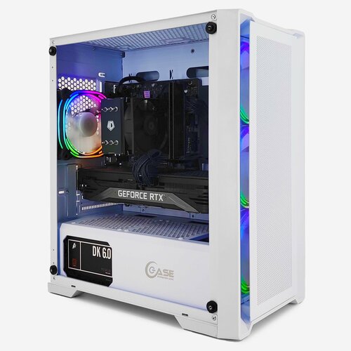 Игровой PC юкомс Ryzen 5 7500F, RTX 2080 Super 8GB, SSD 240GB, 32GB DDR5, БП 600W, win 10 pro, White game case