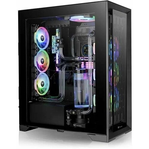 Корпус ATX Thermaltake CTE T500 TG ARGB, Full-Tower, без БП, черный [ca-1x8-00f1wn-01]