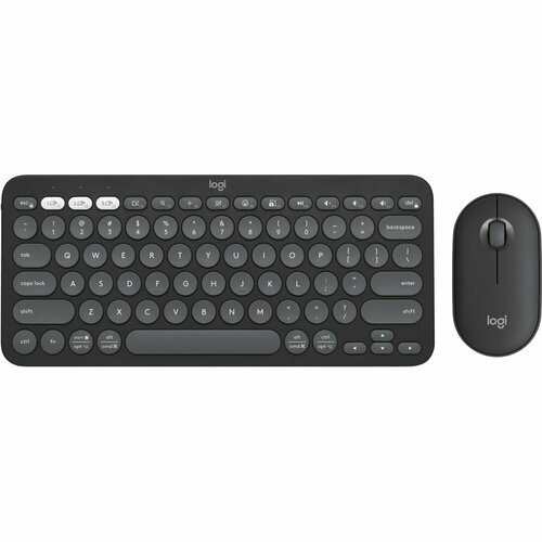 Набор периферии Клавиатура + мышь Logitech PEBBLE 2 COMBO (черный)