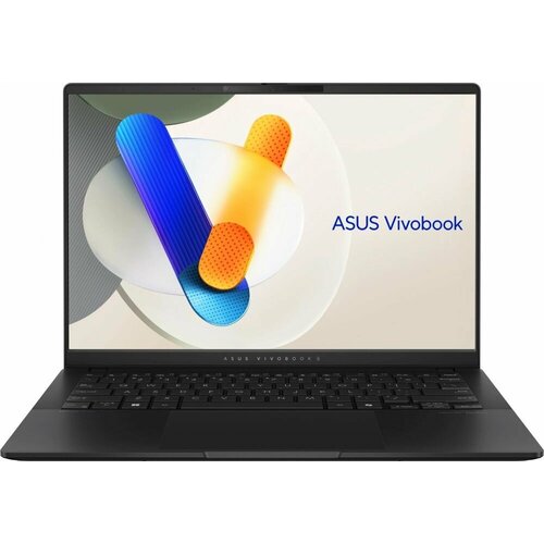 Ноутбук ASUS VivoBook S 14 OLED M5406NA-QD107W 14" (1920x1200) OLED/ AMD Ryzen 5 7535HS/ 8 ГБ DDR5/512 ГБ SSD/AMD Radeon Graphics/Windows 11 Home, Черный (90NB1493-M00690)