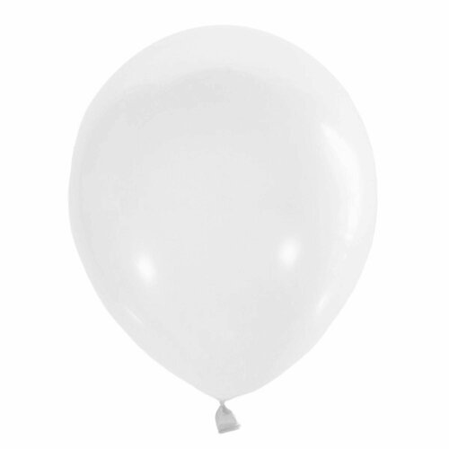 Воздушный шар 5"/13см Пастель WHITE 004 100шт