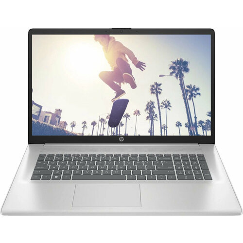 Ноутбук HP 7P523EA Core i7 1355U 16Gb SSD1Tb Intel Iris Xe graphics 17.3" IPS FHD (1920x1080) Free DOS silver WiFi BT Cam