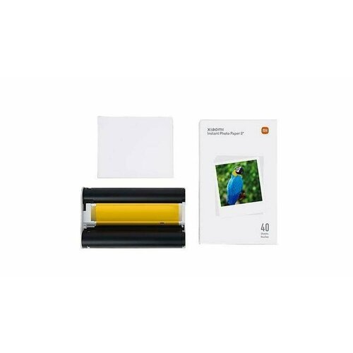 Фотобумага Xiaomi Instant Photo Paper 3" 40 листов BHR6756GL Белый