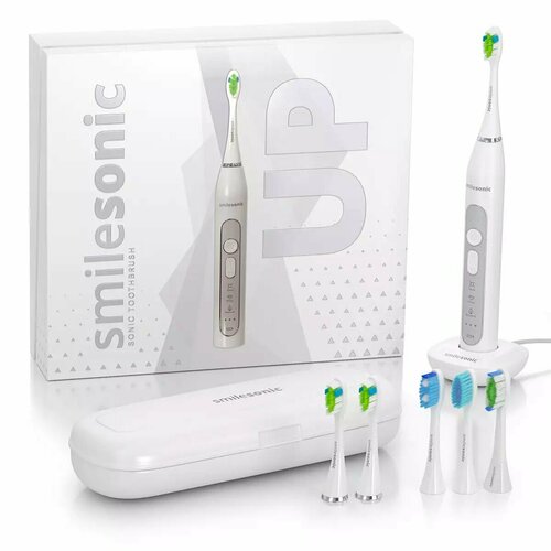 Электрическая зубная щетка Smilesonic UP White, белый