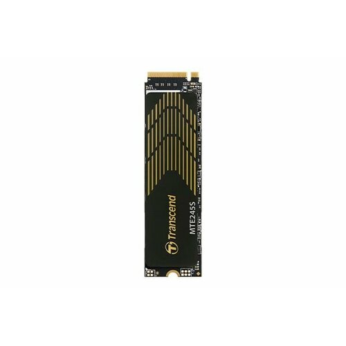 Transcend Твердотельный накопитель SSD MTE245S, 500GB, M.2 22x80mm , NVMe 1.4, PCIe 4.0 x4, 3D NAND, R W 4800 4000MB s, IOPs 600 000 300 000, TBW