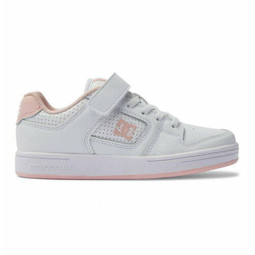 Кеды DC Shoes, размер 22, white/pink