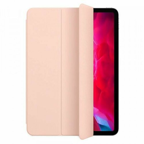 Чехол ультратонкий магнитный Smart Folio для iPad Pro 11" 2020-2022 года, 2-го, 3-го и 4-го поколения, розовый