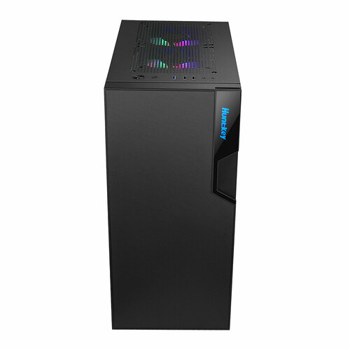 Игровой компьютер HuntKey, ASUS B760M, Midi-Tower, Intel CORE i5 12400F, 16 ГБ RAM, 1 ТБ SSD, NVIDIA GeForce RTX 3060 DUO 12G, ОС не установлена, 650 Вт, черный