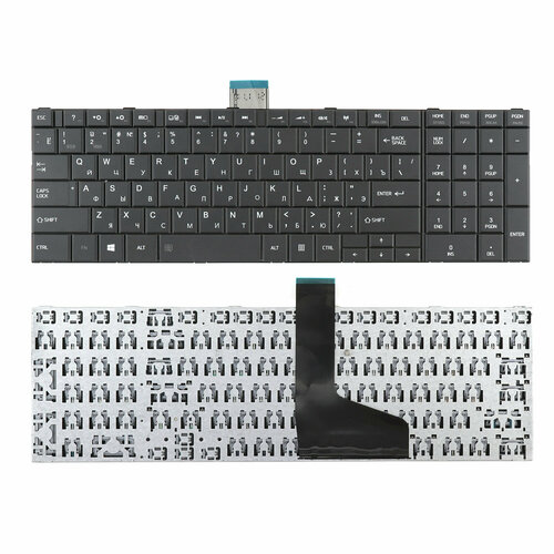 Клавиатура для ноутбука Toshiba 6037B0070002 черная