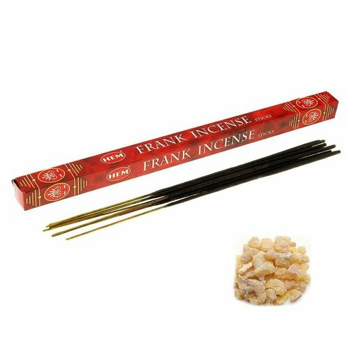 Hem Incense Sticks FRANKINCENSE (Благовония ладан, Хем), уп. 8 палочек.