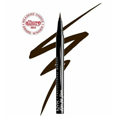 NYX Professional Makeup EPIC INK LINER Водостойкая подводка для глаз (01 BLACK)