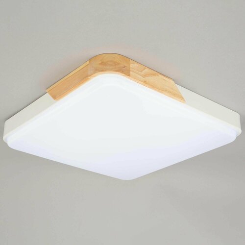 Потолочный светильник HIPER Wood H823-1, 72 Вт, кол-во ламп: 1 шт., цвет: белый