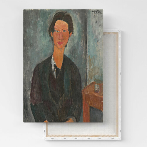 Картина на холсте, репродукция / Amedeo Modigliani / Амедео Модильяни / Размер 40 x 53 см