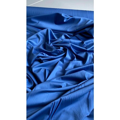 Комплект постельного белья Евро из премиального сатина плотность 300 ТС Blue Galaxy, пододеяльник 220x200, простыня на резинке 160х200х30, наволочки 70x70