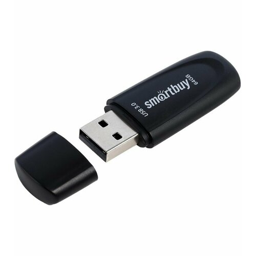 Флешка 64Gb SmartBuy Scout USB 3.1 Black SB064GB3SCK