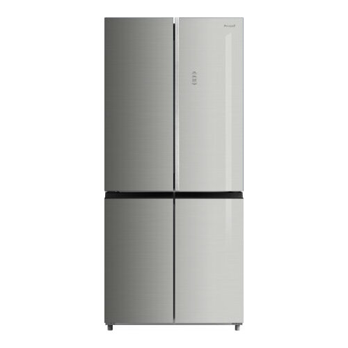 Трехкамерный холодильник Weissgauff WCD 590 NoFrost Inverter Premium Ecofresh Inox Glass