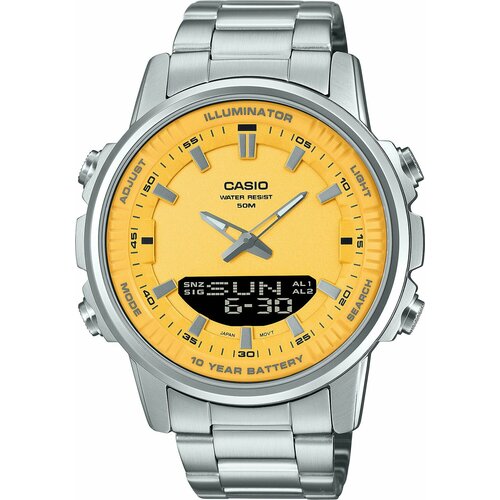 Наручные часы CASIO, серебряный