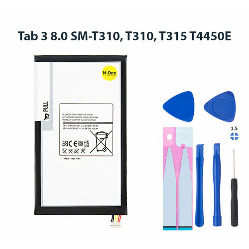 Аккумулятор N-One для Samsung Galaxy T4450E Tab 3 8.0 SM-T310, T310, T315 4450mAh