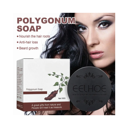 Мыло-шампунь от выпадения волос и для роста волос Polygonum Soap