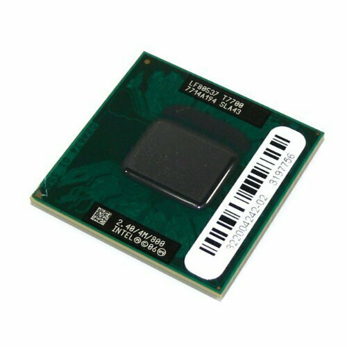 Процессор Intel Core2Duo T7700 для ноутбука ( 2,4 ГГц, LGA 478, 4 Мб, 2 ядра )