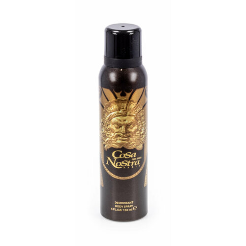 Дезодорант мужской Paris Line Parfums / Парис Лайн Парфюмс Cosa Nostra спрей 150мл / защита от пота и запах