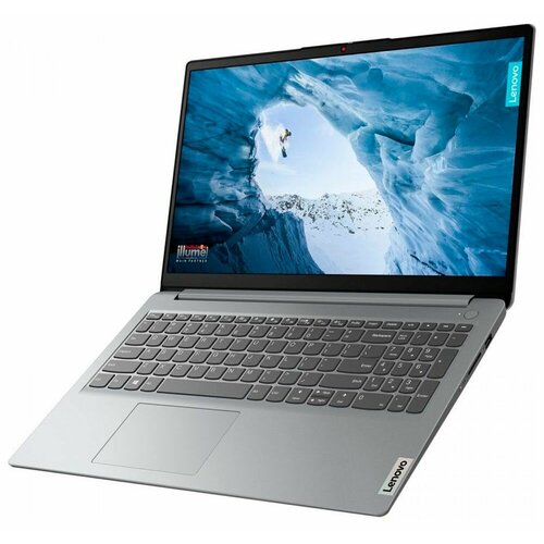 Ноутбук LENOVO IdeaPad 1 15IGL7 N4020/8GB/256GB SSD/15.6" FHD/NoOS Grey (82V700EMUE), серый