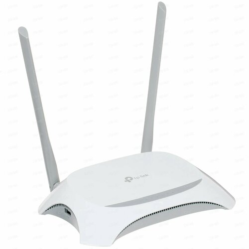 Wi-Fi роутер TL-WR842N, 300 Мбит/с, 4 порта 100 Мбит/с, белый