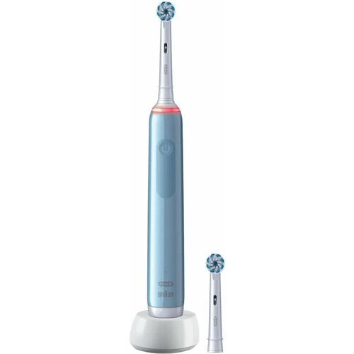 Электрическая зубная щетка Oral-B Pro 3 3000 Sensitive Clean Blue (D505.523.3)