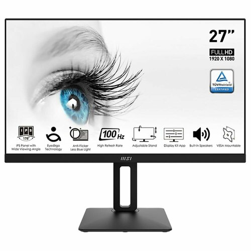 27" Монитор MSI PRO MP271AP Black