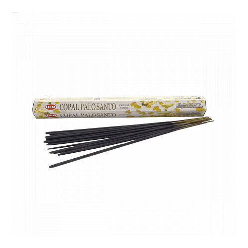 Hem Incense Sticks COPAL PALO SANTO (Благовония копал пало санто, Хем), уп. 20 палочек.