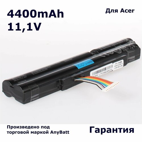 Аккумулятор AnyBatt 4400mAh, для Aspire 4830TG-2414G50Mnbb 3830TG-2414G50nbb TimelineX 3830TG-2334G50nbb 3830TG-2434G64nbb 3830T-2313G32nbb 4830TG-2434G64Mnbb