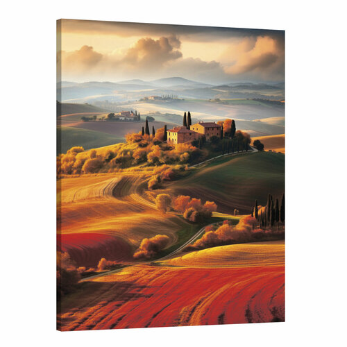 Интерьерная картина 50х70 "Итальянские колориты"
