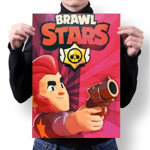 Плакат бравл старс, BRAWL STARS №2, A2