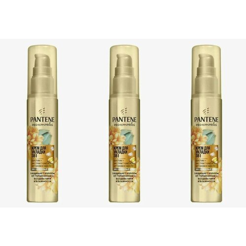 Крем для волос Pantene Pro-V Miracles Защита волос 3в1, 75 мл, 3 шт.