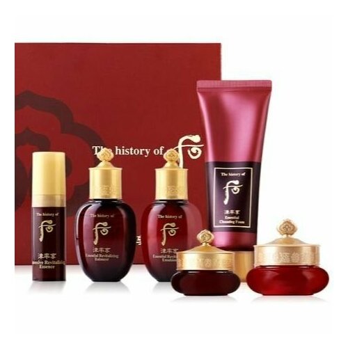 Набор антивозрастных миниатюр THE HISTORY OF WHOO JINYULHYANG SPECIAL GIFT SET 6 pcs