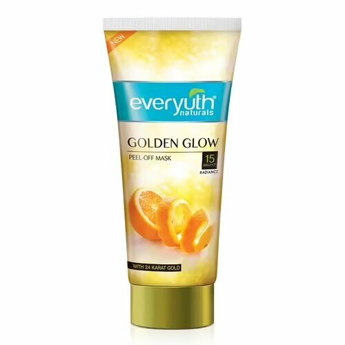 GOLDEN GLOW PEEL-OFF MASK, Everyuth Naturals (Маска-пленка с мандарином и золотом 24К), 30 г.