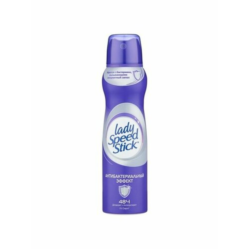 Дезодорант Lady Speed Stick спрей Антибактериальный эффект, 150мл, 4 шт