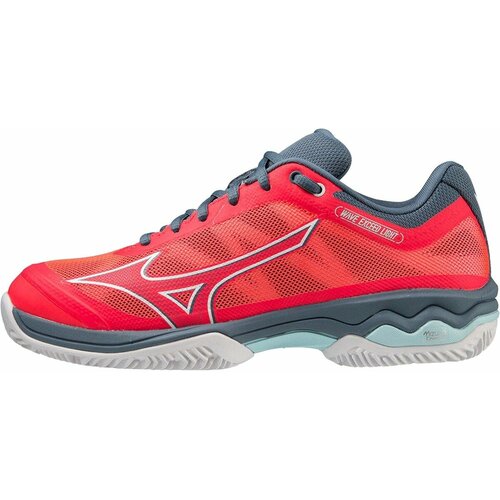 Кроссовки Mizuno SHOE WAVE EXCEED LIGHT CC WOS, размер 4,5 UK, красный