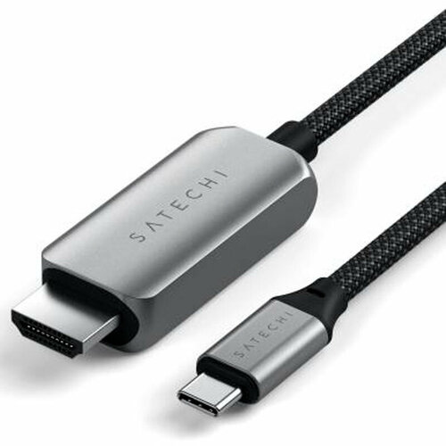 Аксессуар Satechi USB-C - HDMI 2.1 2m Space Grey ST-YH8KCM